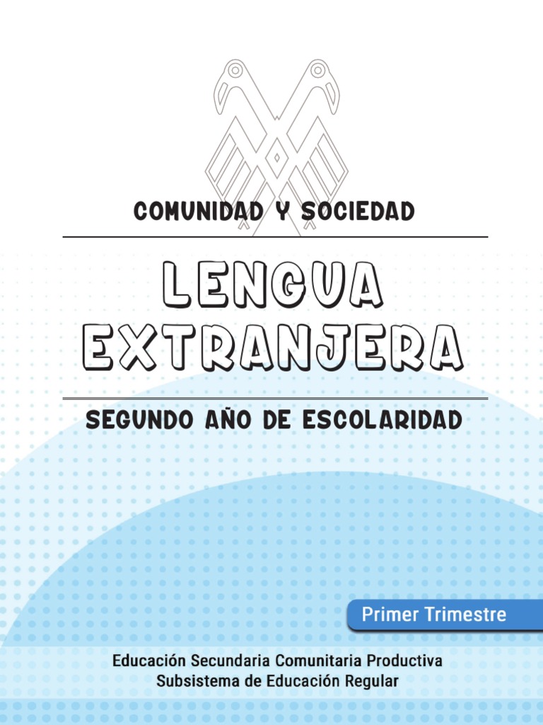 2do English 1 Trim | PDF | Lingüística