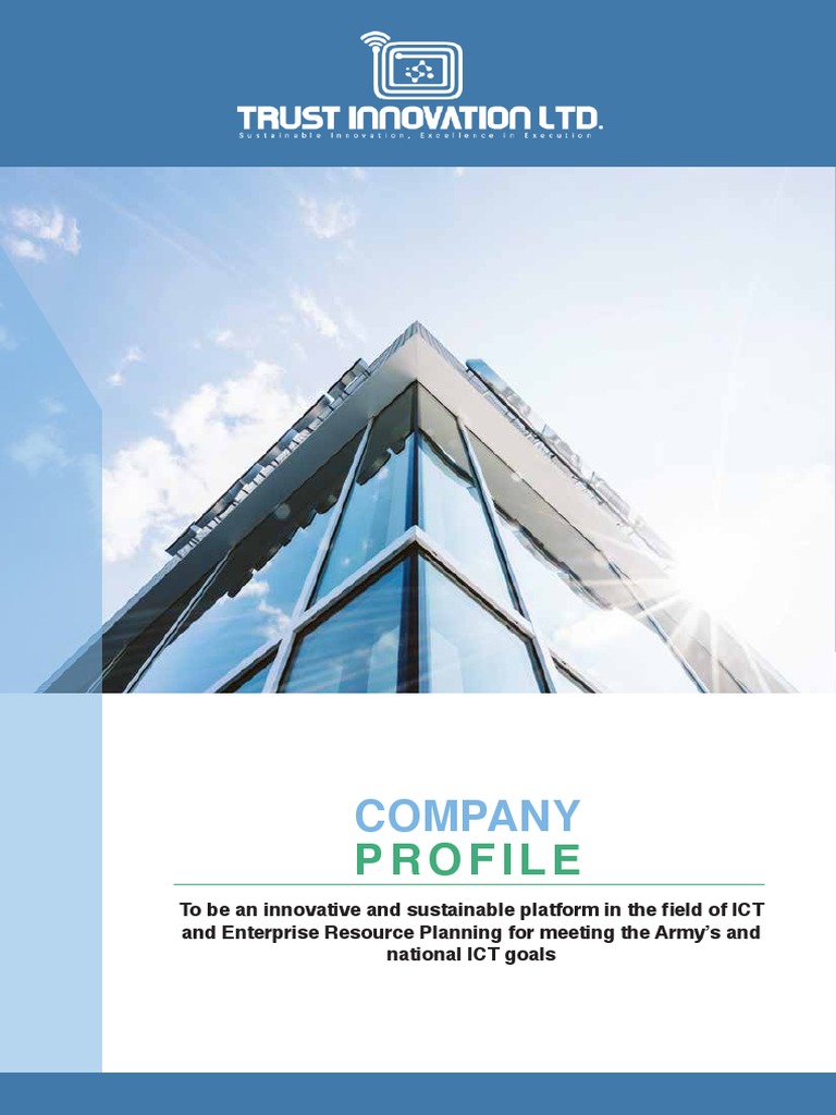 Trust Innovation Ltd: ICT Solutions for Army | PDF | Information ...