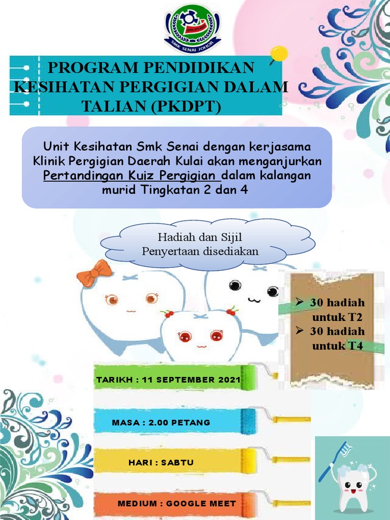 Poster Kuiz Pergigian | PDF