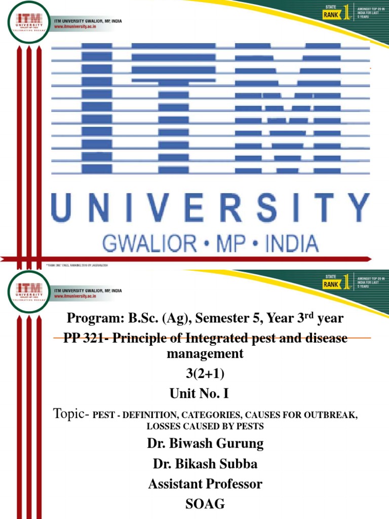 Integrated Pest and Disease Management | PDF | Pest (Organism) | Pest ...