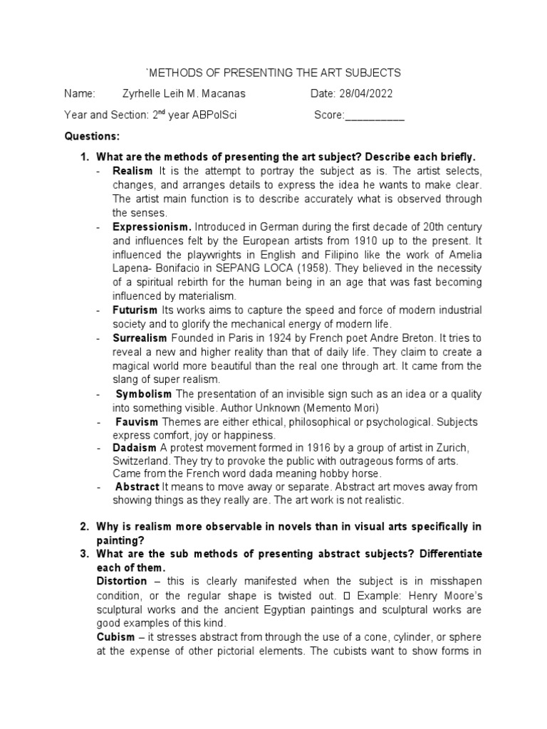 Arts and Humanities | PDF | Dances | Paintings