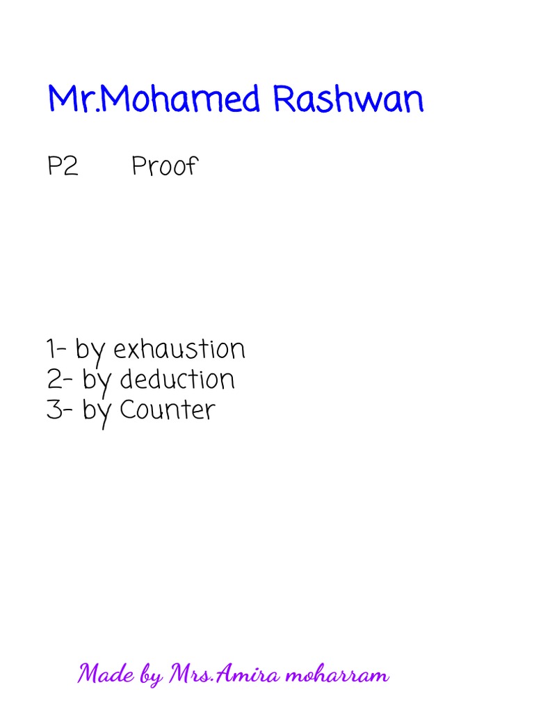 P2 Proof | PDF | Numbers | Factorization