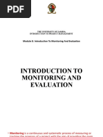 M&E Framework Template | PDF | Career & Growth | Business