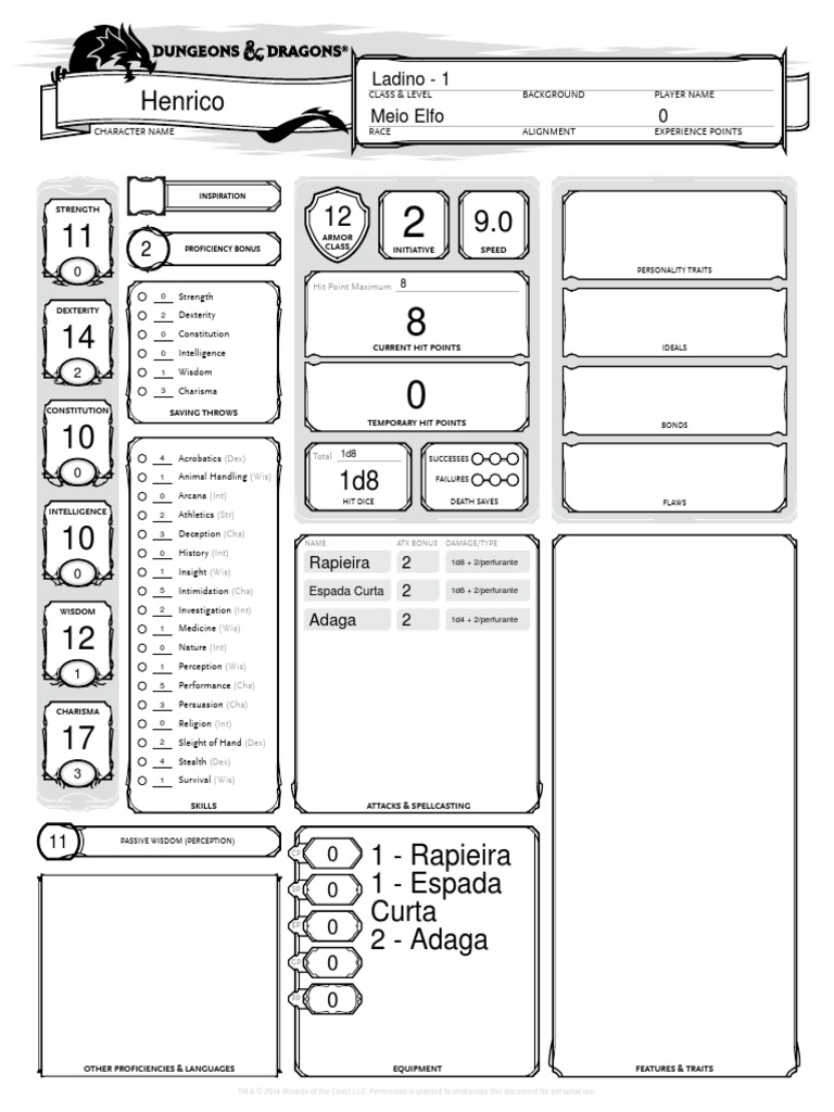 Henrico | PDF | Fantasy Role Playing Games | Storytelling Henrico | PDF | Fantasy Role Playing Games | Storytelling