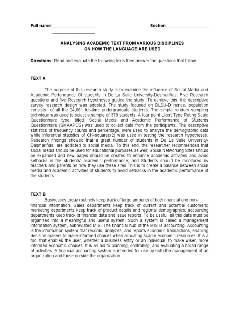 Discourse Assessment 1 Table Completion | PDF | Statistics | Social Media