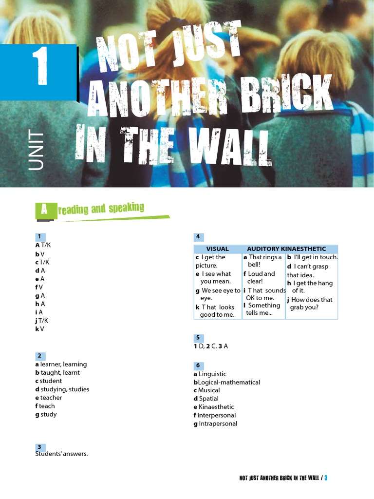 Workbook Answers | PDF | Schools | Test (Assessment)