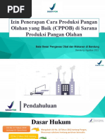Tata Cara Pendafataran IP CPPOB Melalui E-Sertifikasi | PDF