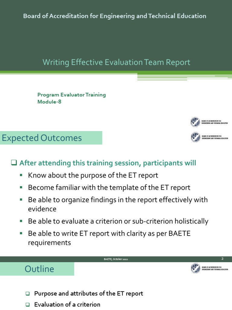 Module 8 (V2.1) | PDF | Evaluation | Course Credit