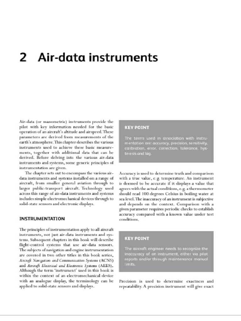 Air Data Instruments | PDF