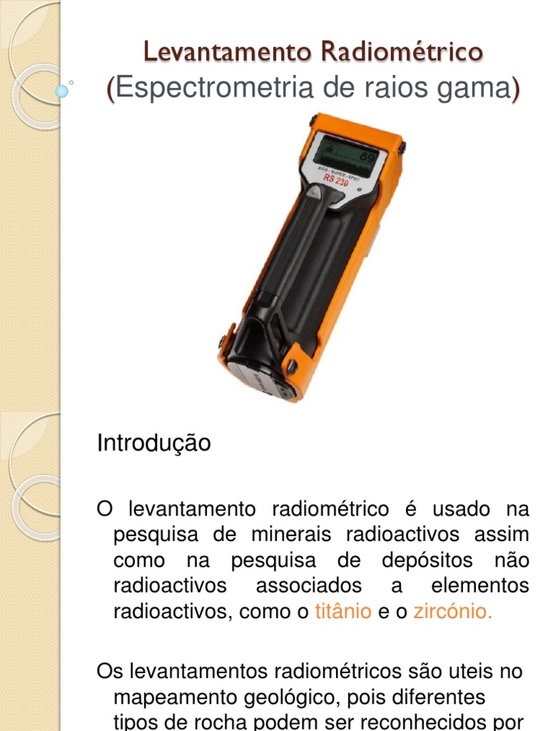 Metodo Radiometrico - 2021 | PDF | Radioatividade | Átomos