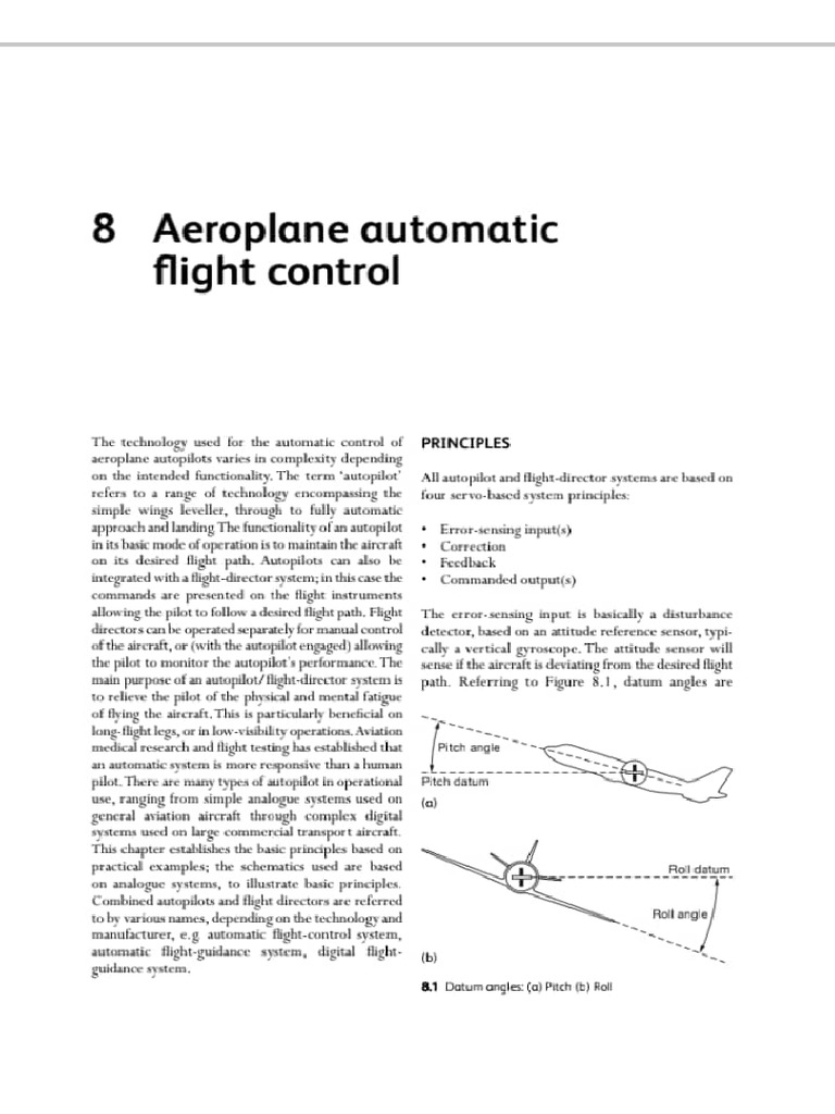 aircraft automatic flight control | PDF