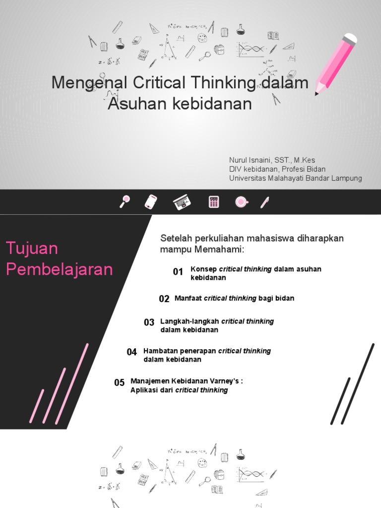 Mengenal Critical Thinking Pdf