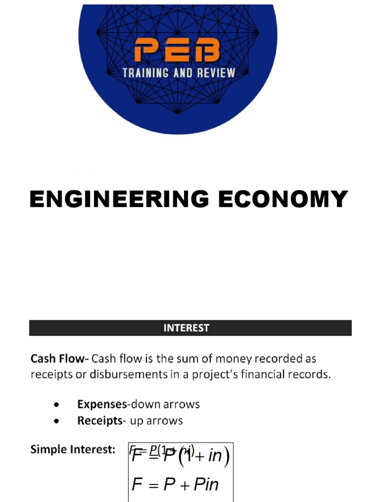 Engineering Economy | PDF | Depreciation | Interest