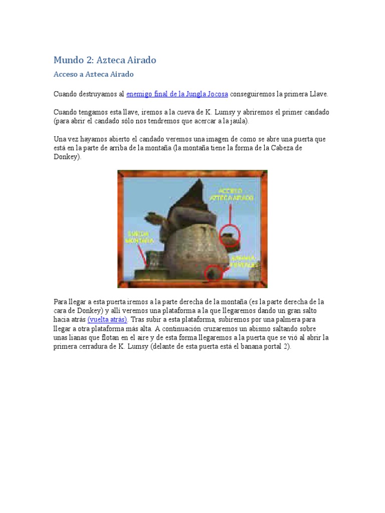 Mundo 2 Azteca Airado | PDF | Pirámide