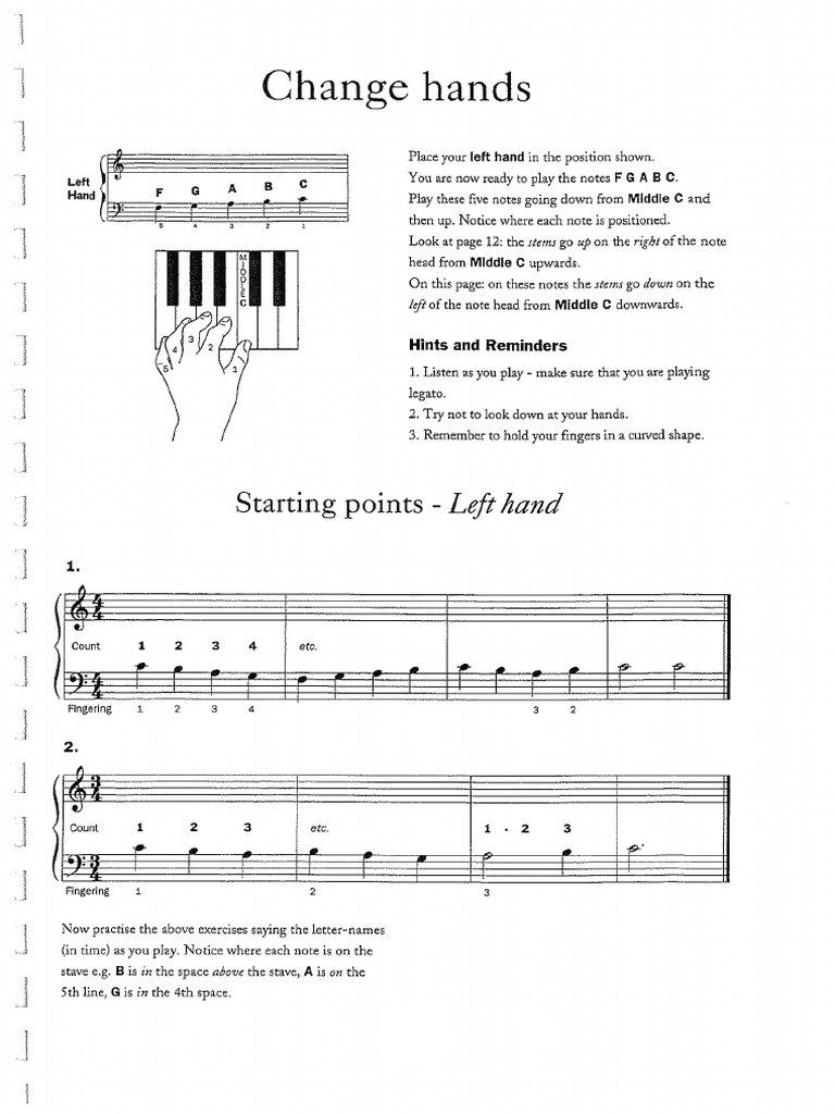 Beginners-Piano-Book (Dragged) 2 | PDF