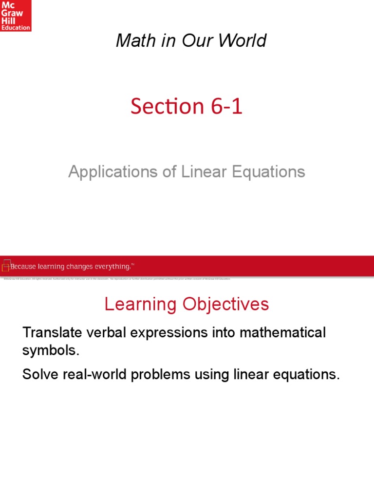 Sobecki4e Ch06 Sec1 | PDF | Equations | Numbers