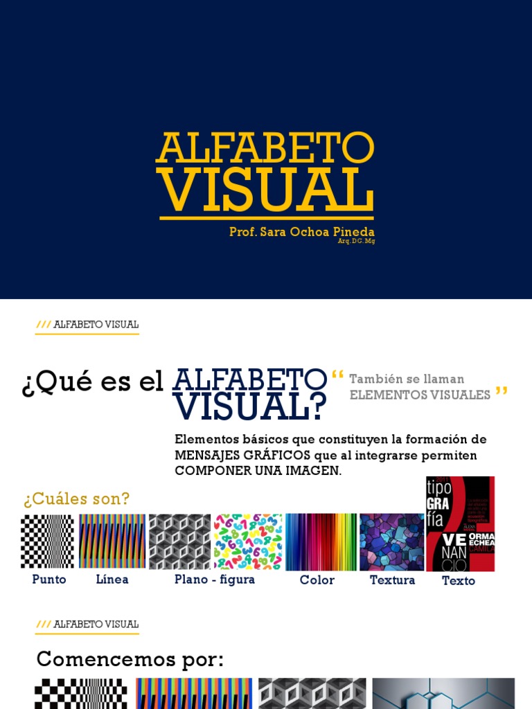 Alfabeto Visual | PDF | Geometria plana) | Longitud
