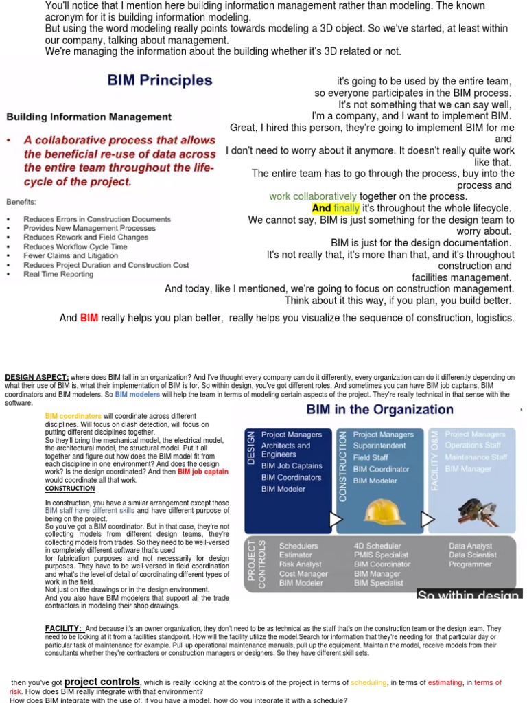 BIM for Construction Management | PDF | Building Information Modeling | Computing
