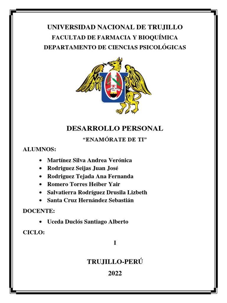 Resumen 02 - Enamorate de Ti | PDF | Pensamiento | Autoeficacia