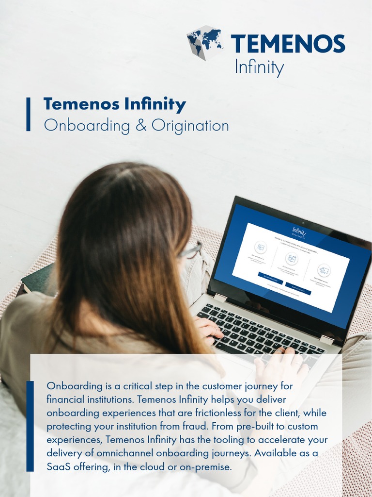 Temenos Infinity Onboarding Origination Fact Sheet | Download Free PDF | Analytics | Banks