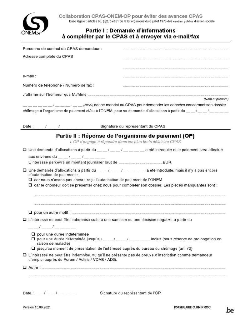 C-Uniproc V15.06.2021 FR | PDF