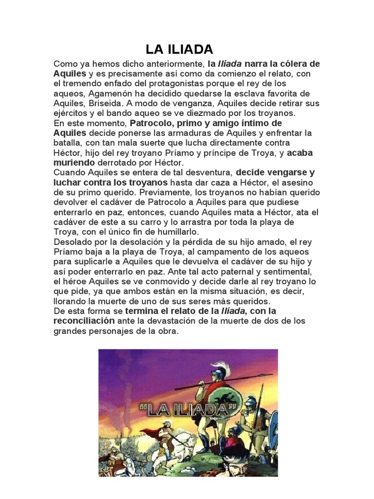 La Iliada | PDF