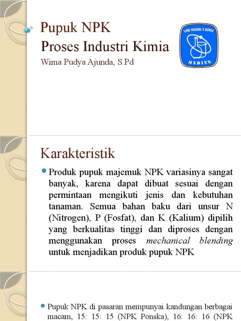 Pupuk NPK | PDF