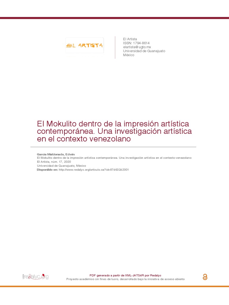 El Mokulito Dentro de La Impresion Artística Contemporânea | PDF ...