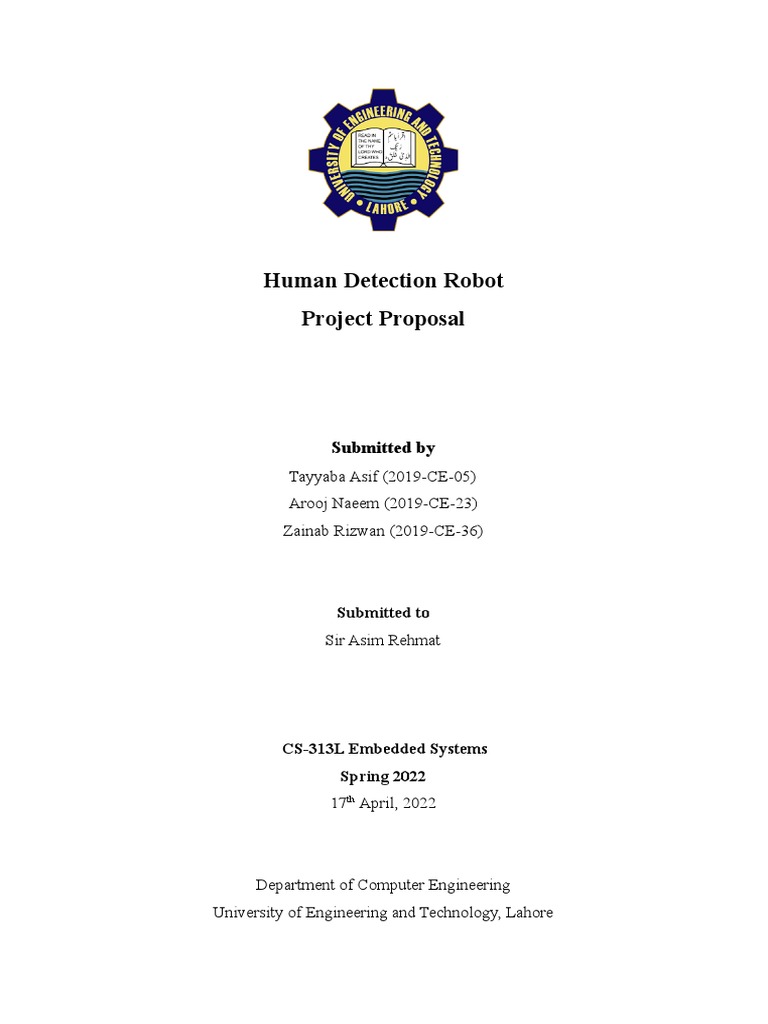 Human Detection Robot | PDF | Transmitter | Microcontroller