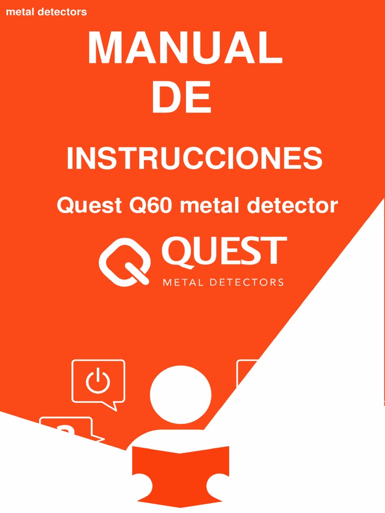 Manual del Detector de Metales Quest Q60 | PDF | Frecuencia | Auriculares