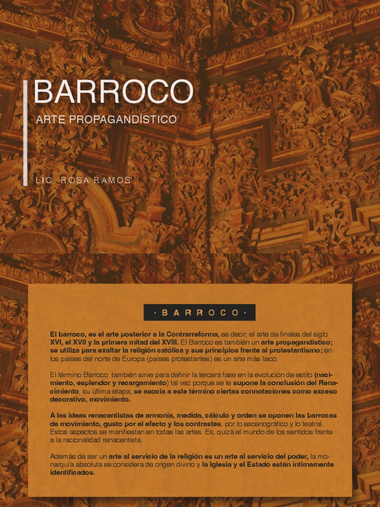 Arte y Tipografía del Barroco | PDF | Barroco | Tipografía