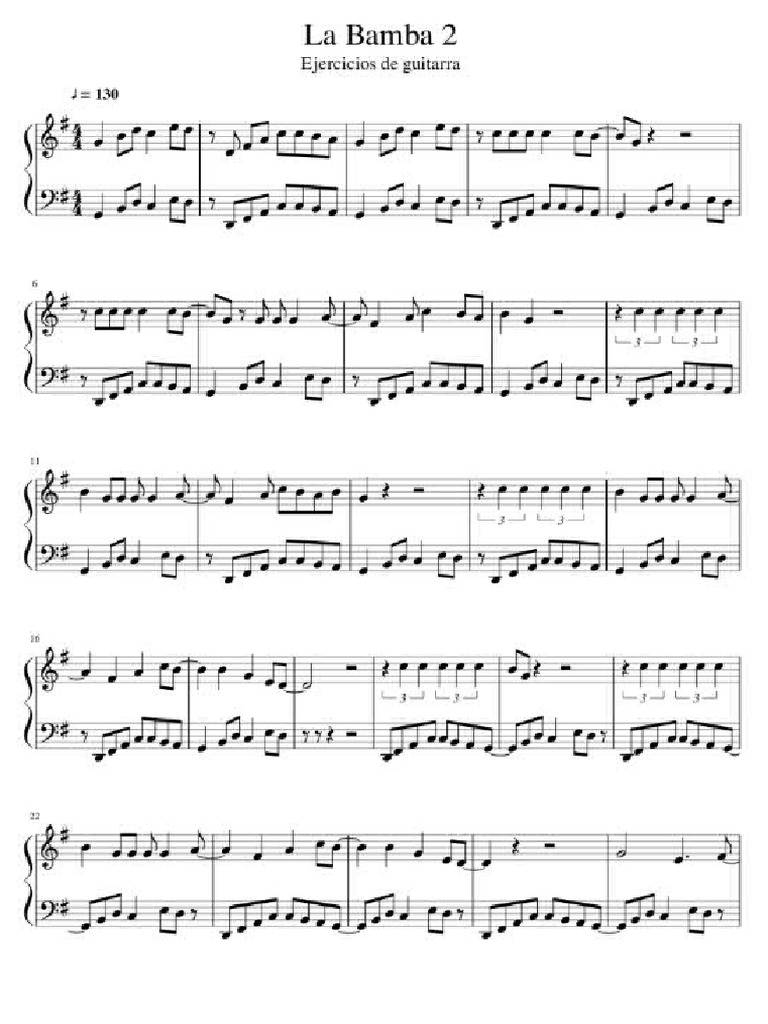 La Bamba | PDF