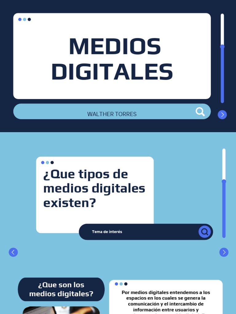 Medios Digitales | PDF