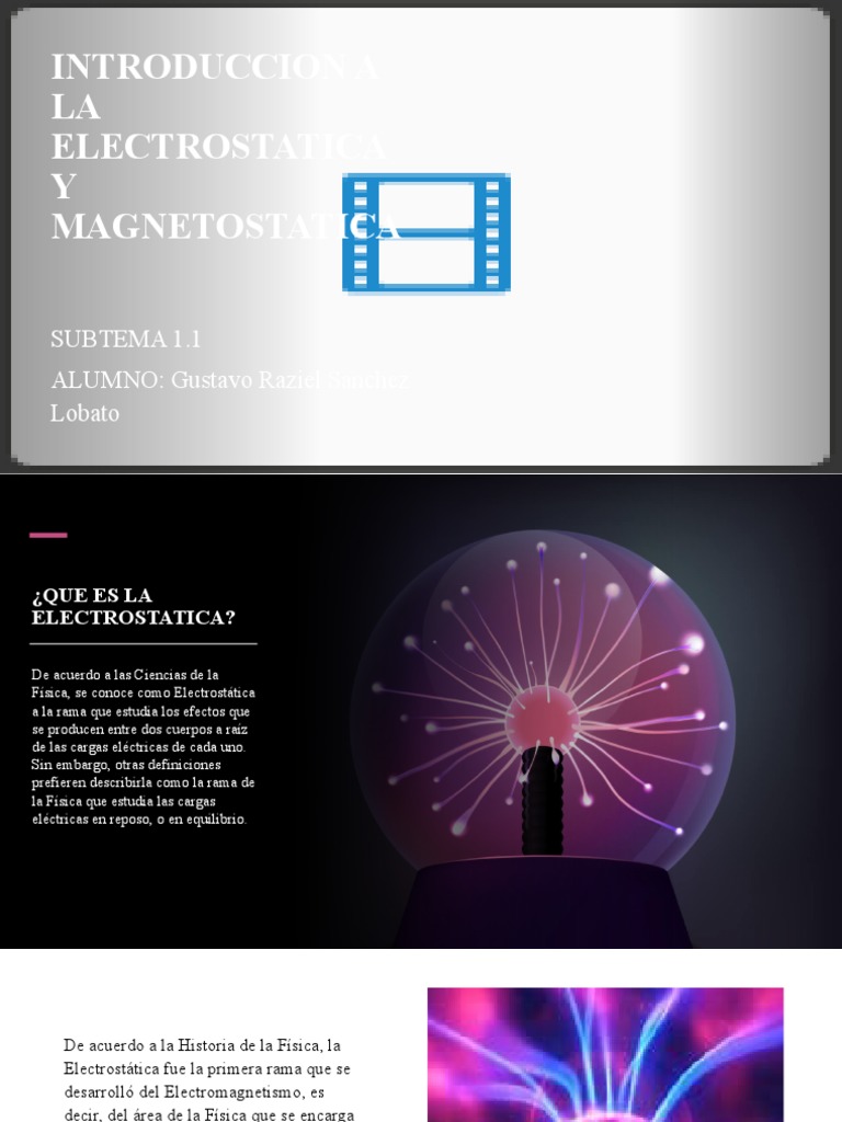 1.1-Introduccion A La Electrostatica y Magnetostatica | PDF