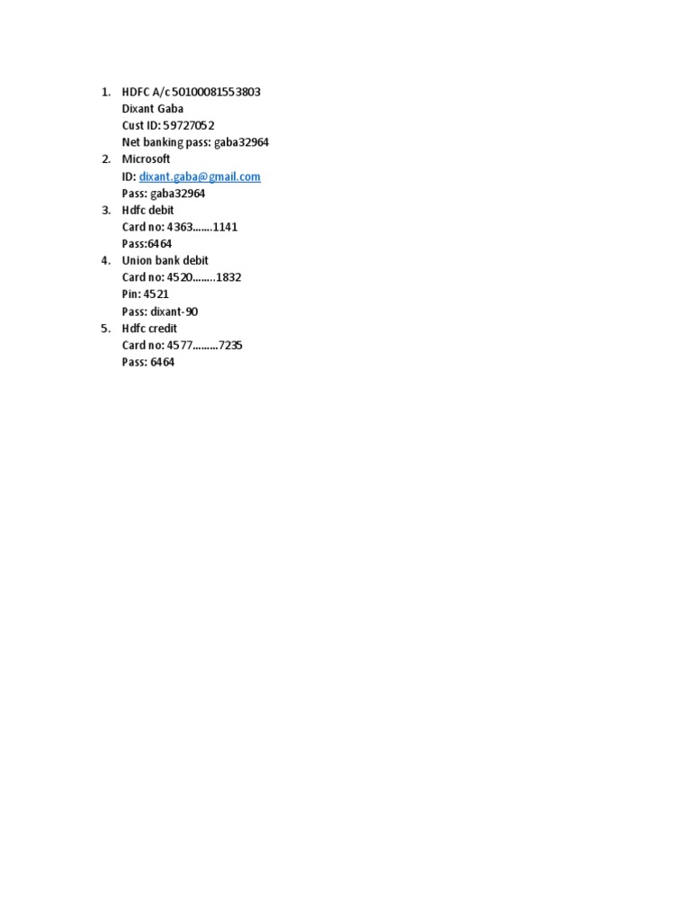 Credentials | PDF | Business