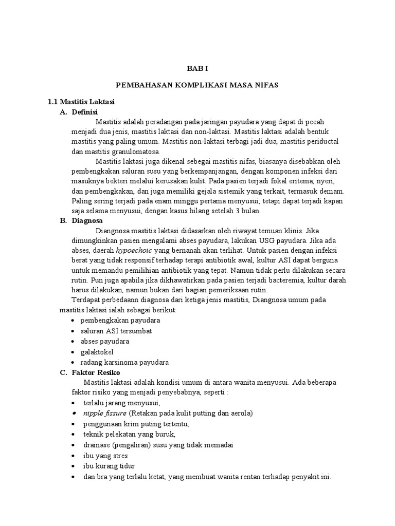 Amatullah Mufidah - Makalah Askeb Masa Nifas | PDF | Sains & Matematika