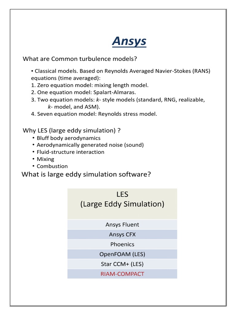 Ansys | PDF | Fluid Dynamics | Finite Element Method