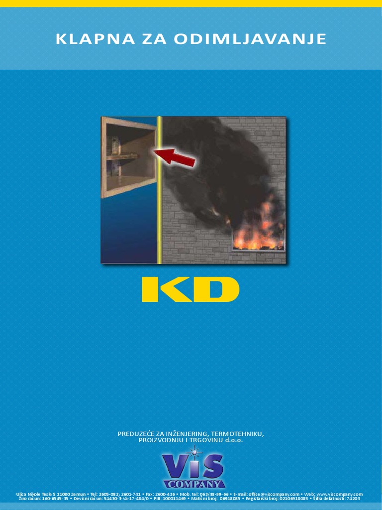Klapna Za Odimljavanje-KD | PDF