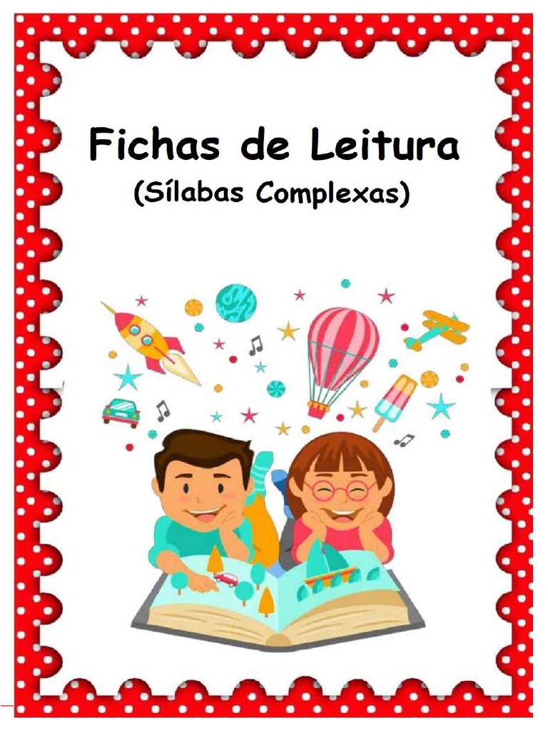 20 Fichas de Leitura Sílabas Complexas | PDF