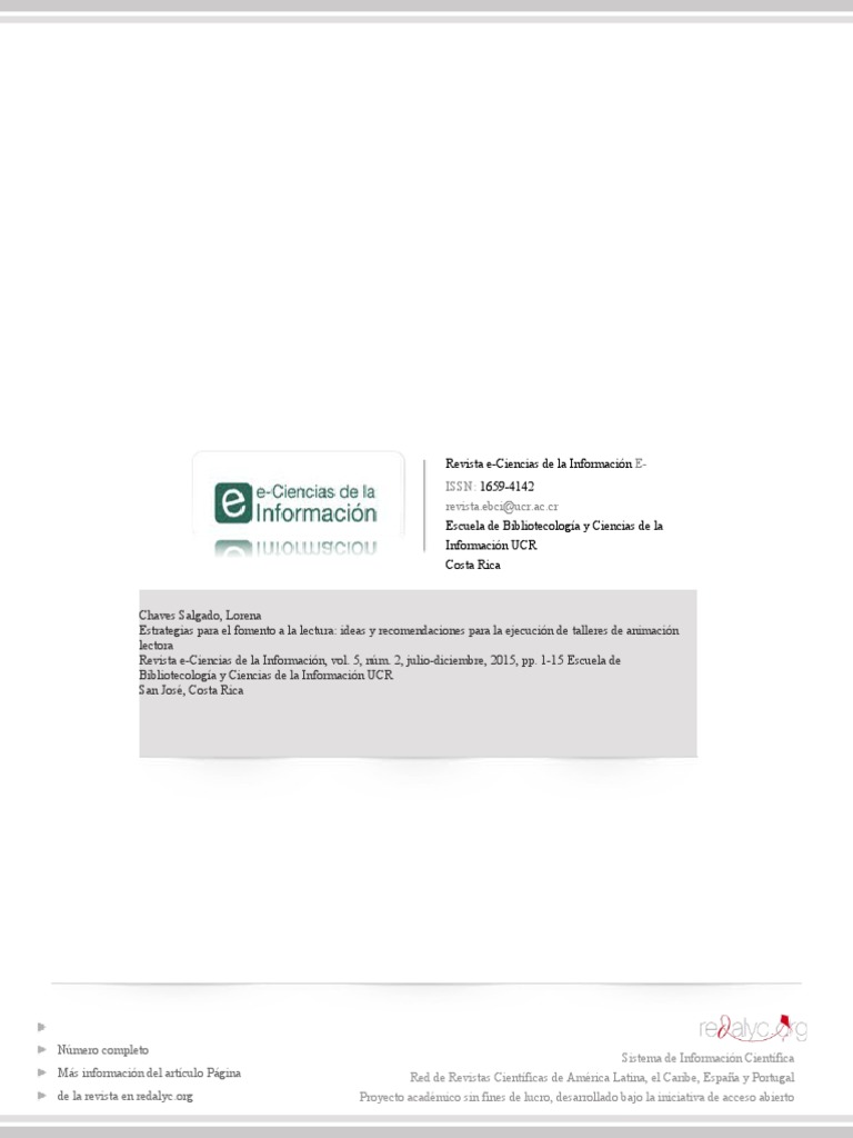 Estrategias para El Fomento A La Lectura - Lorena Chaves | PDF | Aprendizaje | Libros