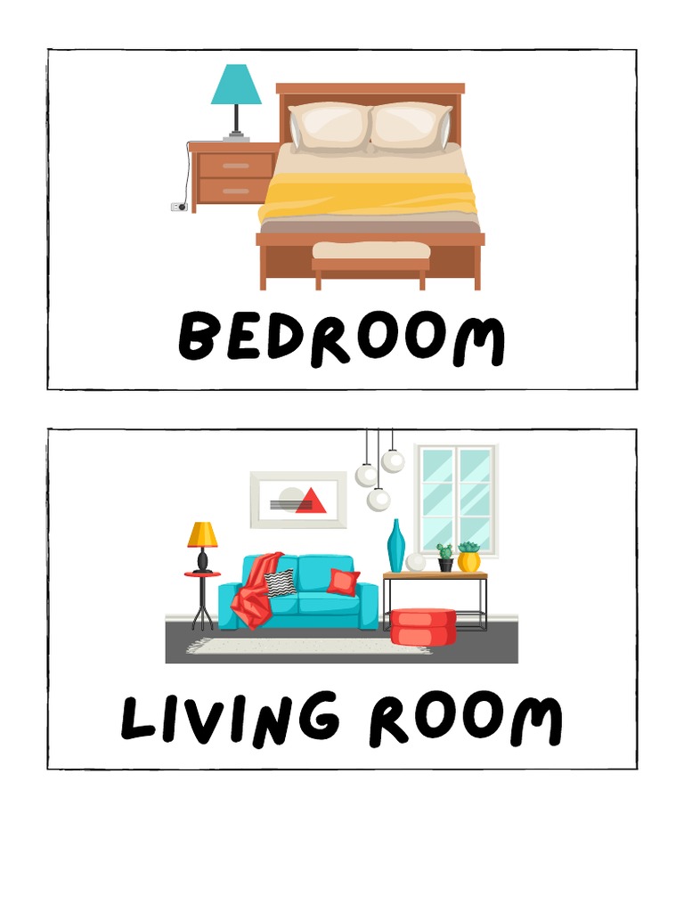 Parts of A House - Flashcards | PDF