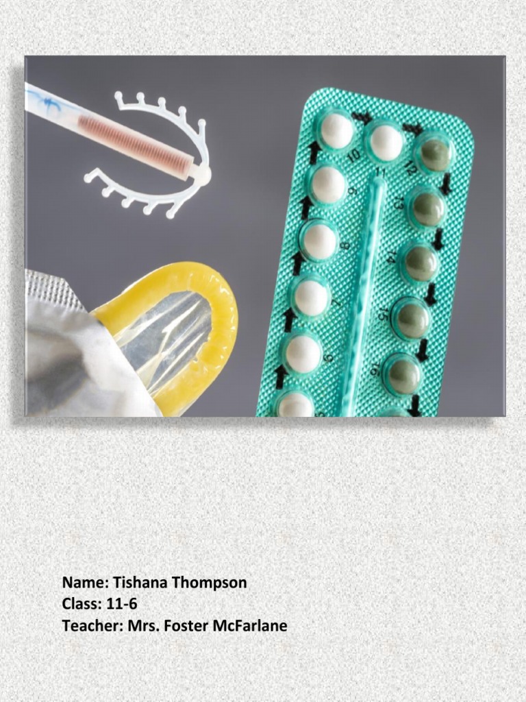Birth Control Project | PDF | Birth Control | Sexual Anatomy