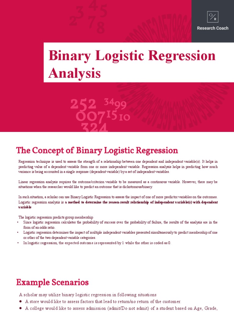 Regression Analysis | PDF | Logistic Regression | Regression Analysis