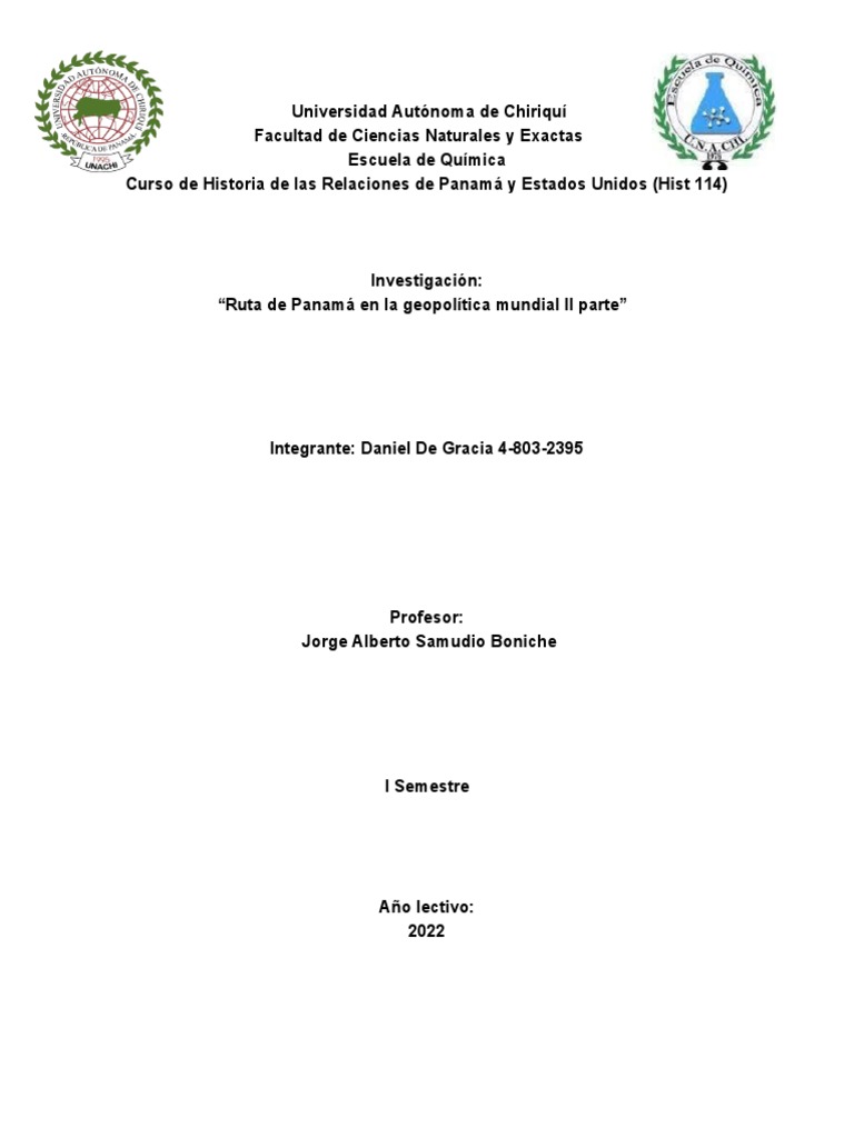 Nbo | PDF | canal de Panama