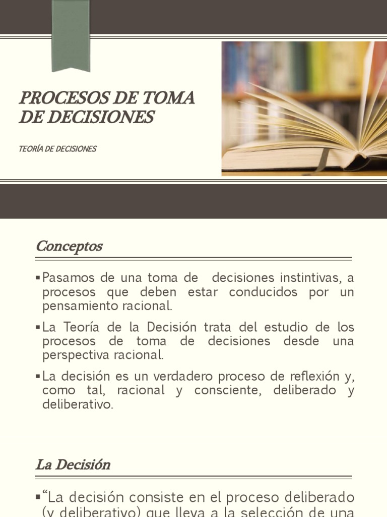 TDD U2 - 2 Decisiones Bajo Certidumbre - 221019 - 075648 - 080517 | PDF | Toma de decisiones ...