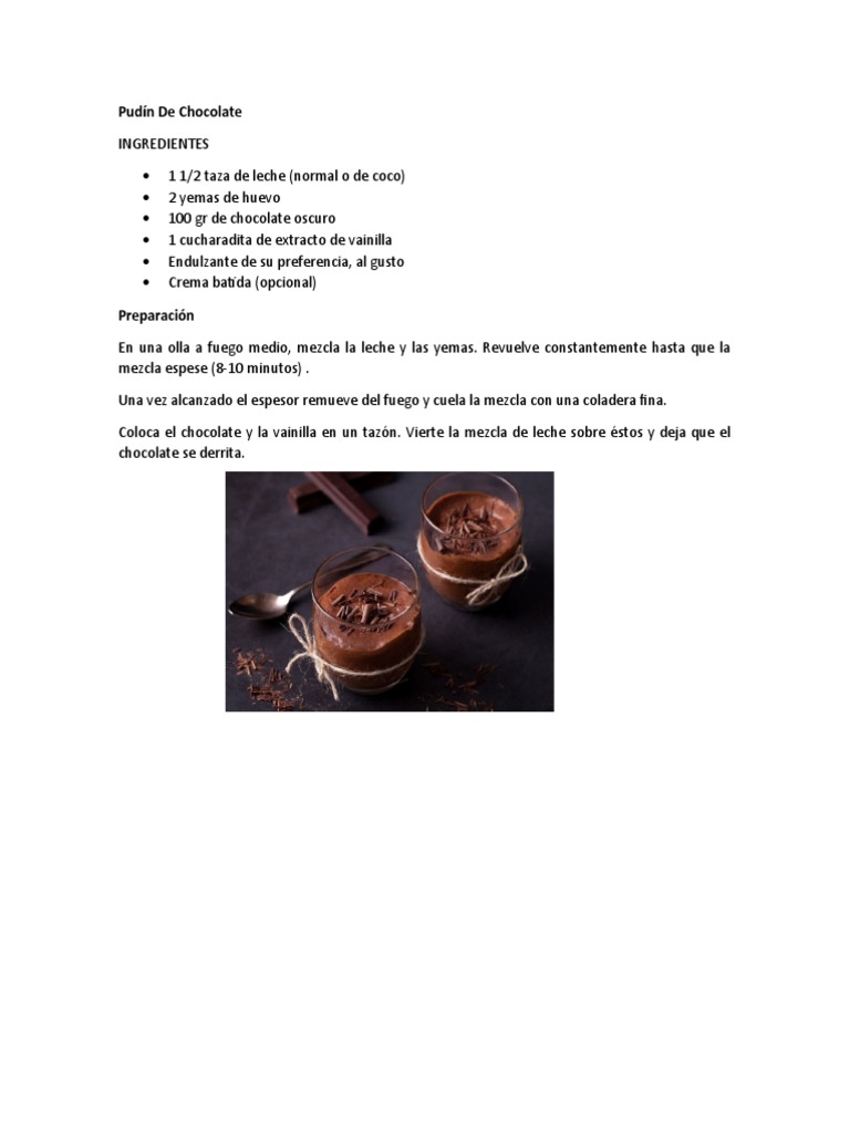 5 Recetas de Postres | PDF | Postres | Mantequilla de maní