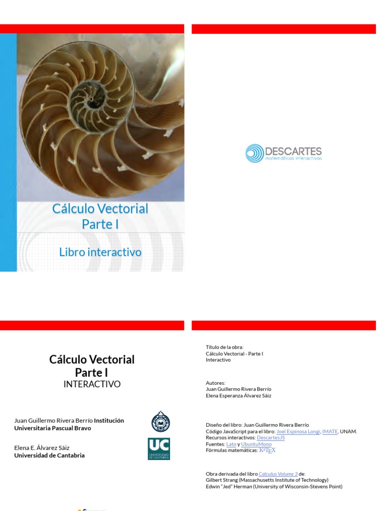 Cálculo Vectorial: Ecuaciones y Vectores | PDF | Ecuaciones | Sistema ...