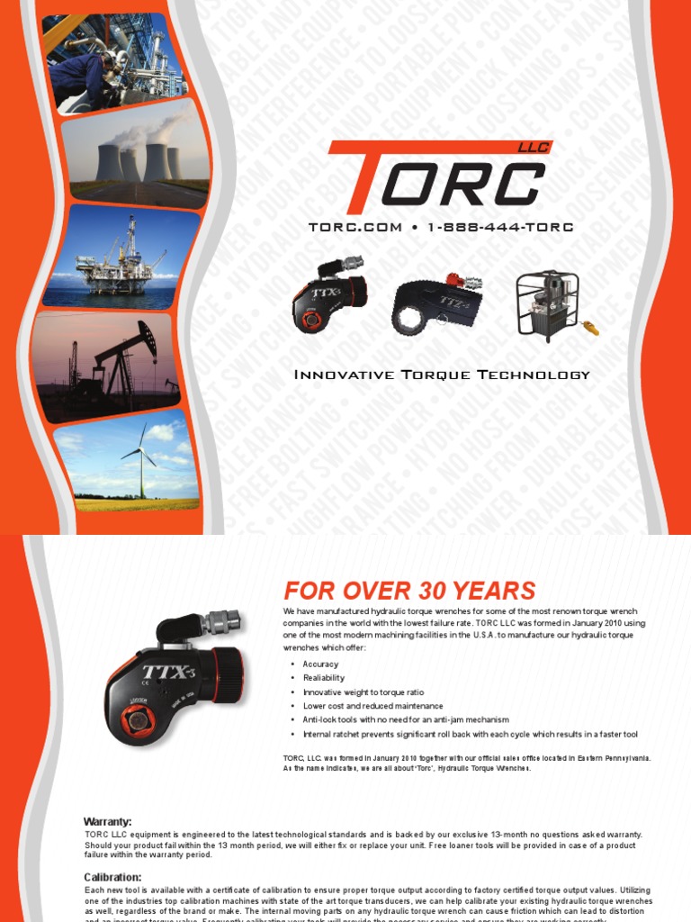 Torc Catalog 2014 | PDF | Calibration | Pump