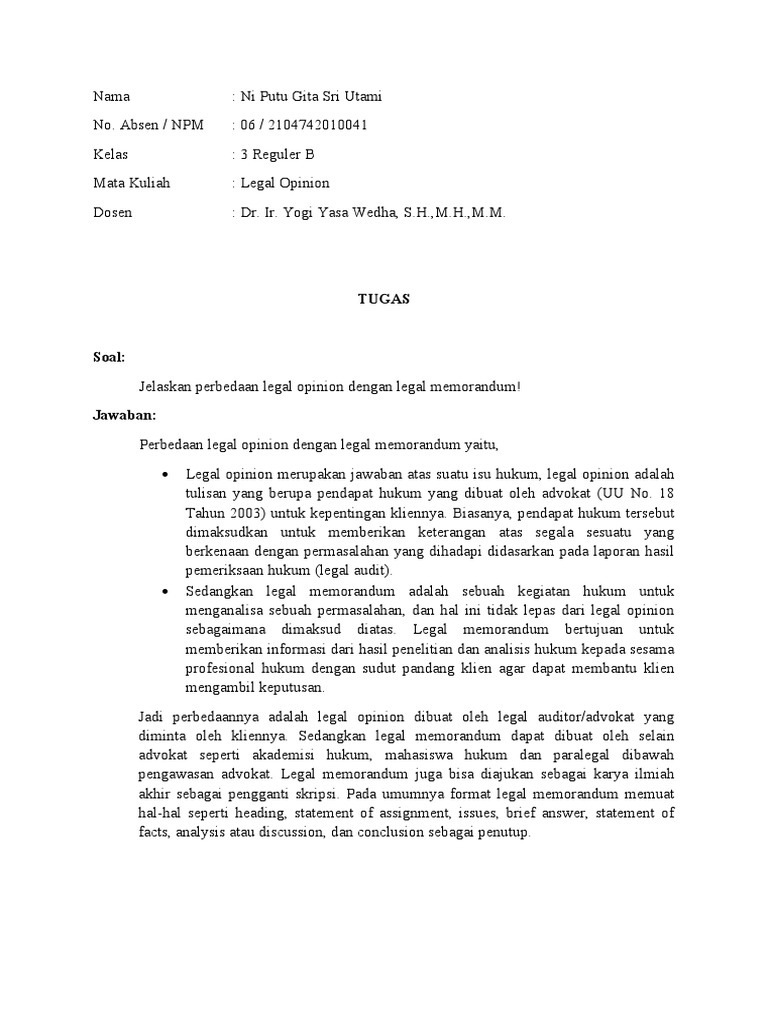 Ni Putu Gita Sri Utami | PDF