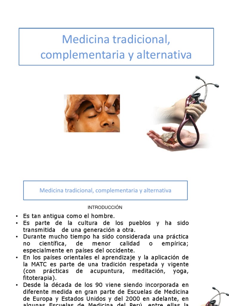 Medicina Tradicional-Alternativa - Complementaria | PDF | Medicina alternativa | Medicina